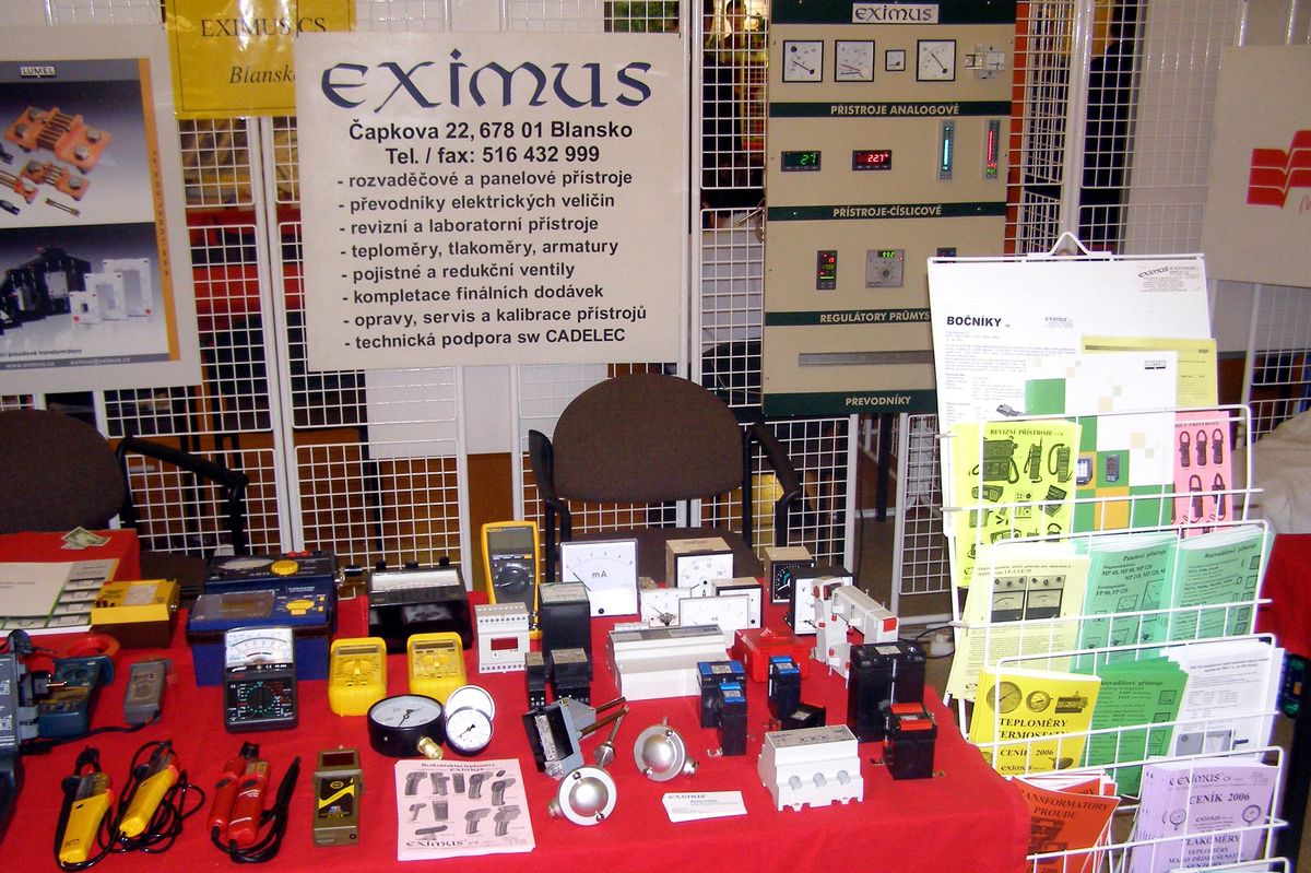 EXIMUS CS - měřící přístroje a zařízení (Blansko) • Firmy.cz