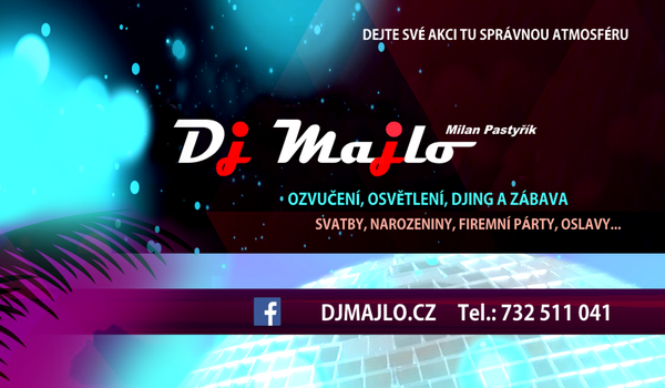 Svatební Dj Majlo - Milan Pastyřík (Horní Bludovice) • Firmy.cz