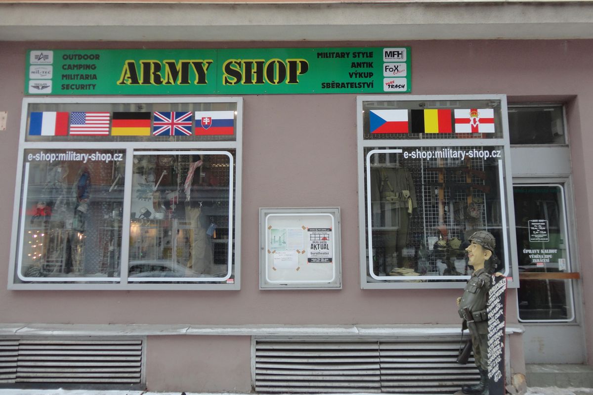 Military-shop.cz (Plzeň, Východní Předměstí), IČO 65585887, adresa a ...