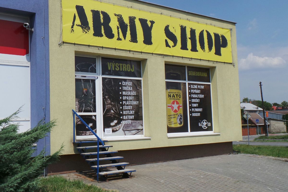 ARMY SHOP, GENERAL ARMY spol. s r.o. (Ostrava, Vítkovice), IČO 47153750 ...