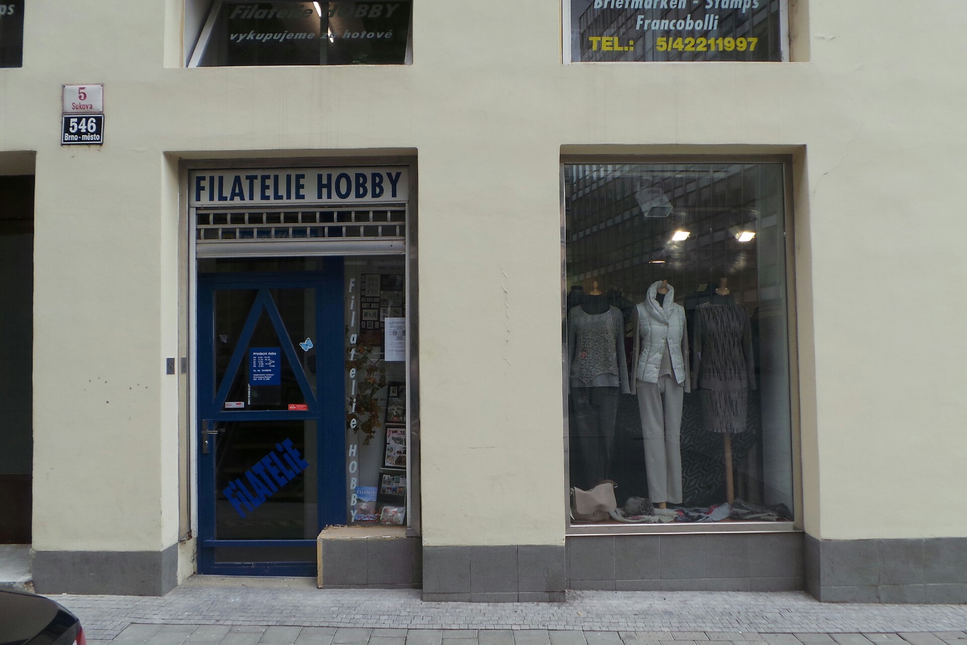 Filatelie KLIM (Brno-město), IČO 46315845, adresa a telefon • Firmy.cz