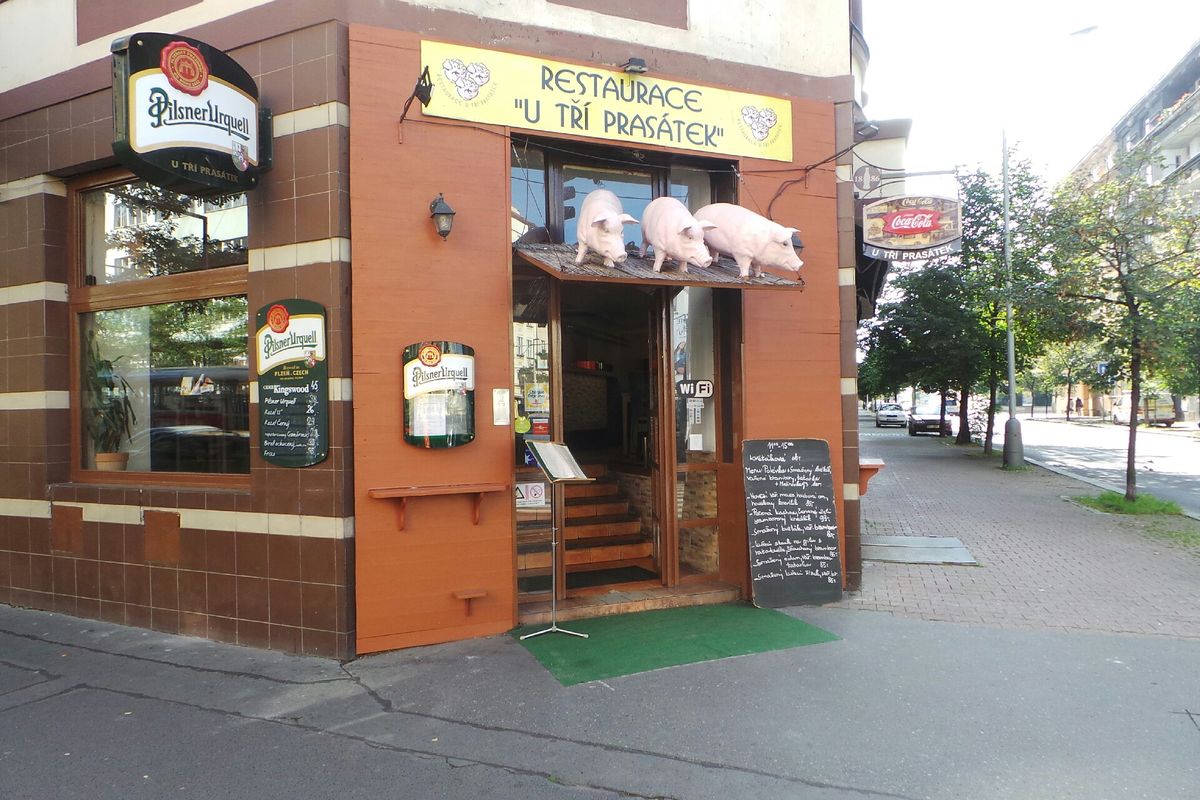Restaurace U tří prasátek (Praha, Vinohrady) • Firmy.cz