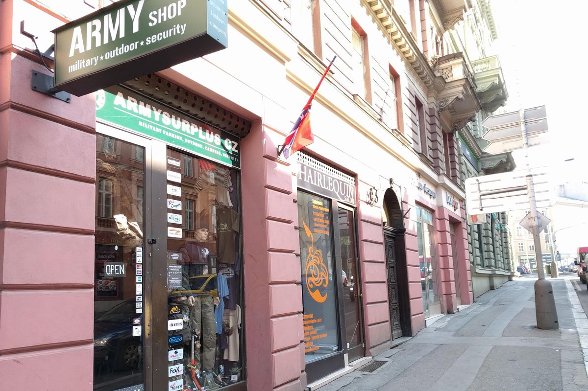 Army Shop ArmySurplus CZ (Praha, Vinohrady), IČO 64926036, adresa ...