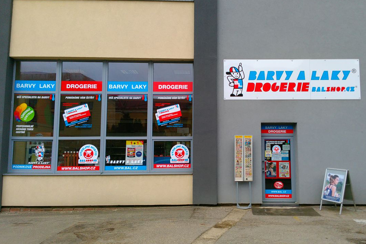Pobočky BALSHOP - Barvy a laky drogerie • Firmy.cz