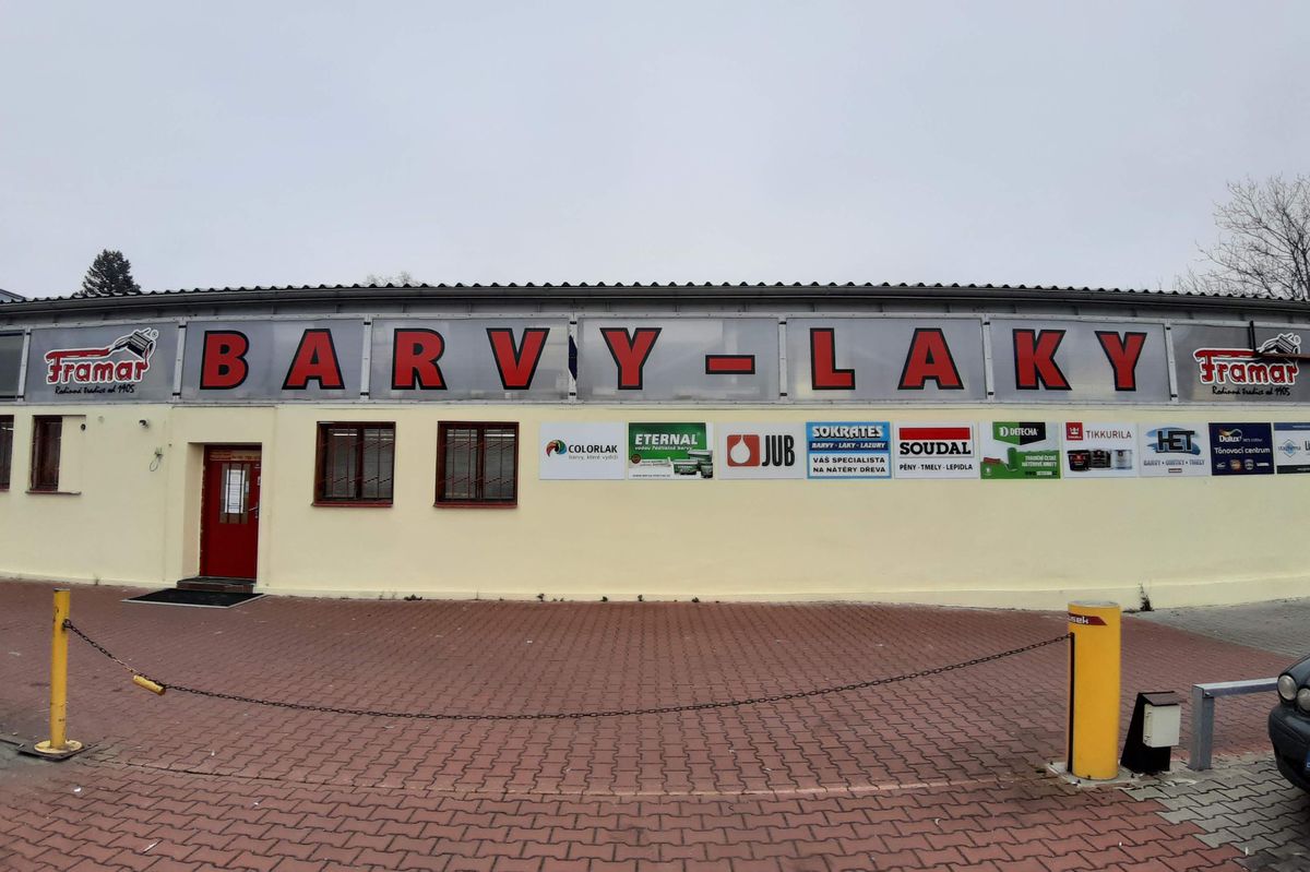 Barvy Framar (Praha, Modřany), IČO 26713250, adresa a telefon • Firmy.cz