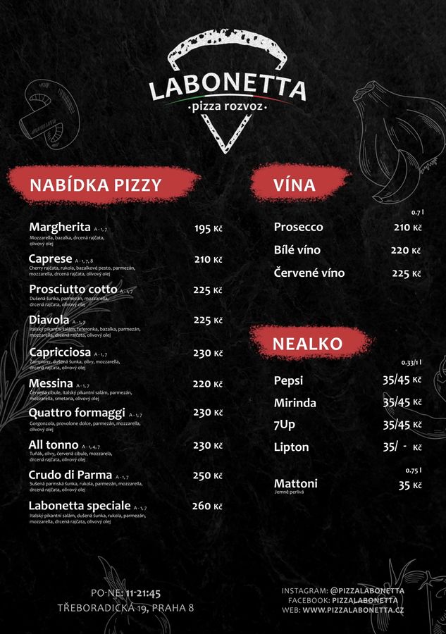 Pizza Labonetta (Praha, Kobylisy) • Firmy.cz
