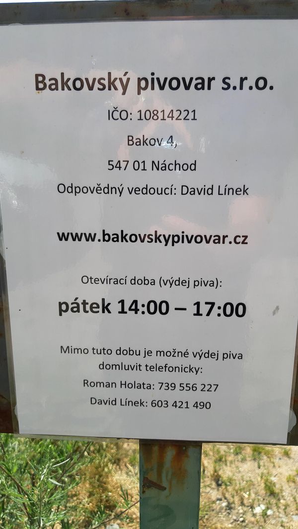 Bakovský pivovar, s.r.o. (Studnice, Bakov) • Firmy.cz