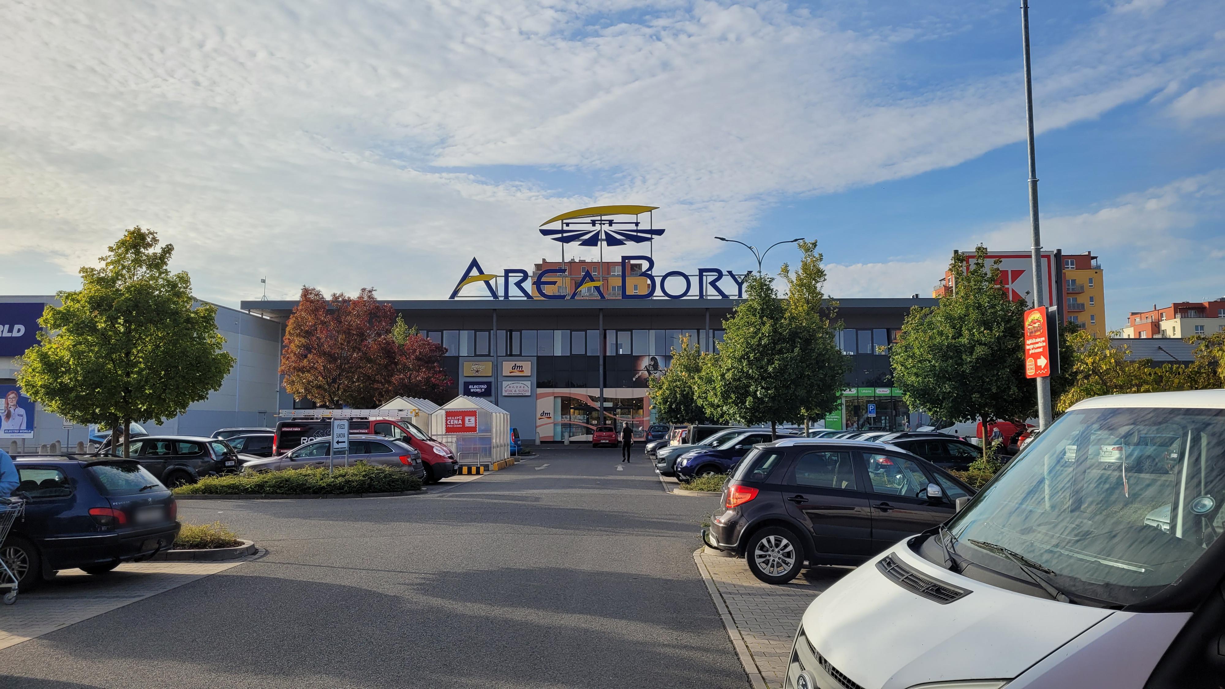 Nákupní centrum Area Bory (Plzeň, Jižní Předměstí), IČO 26118360 ...