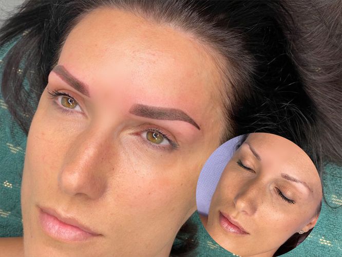 Powder Brows neboli pudrové obočí za 4 200 Kč Zlín Michaela Bittó ...