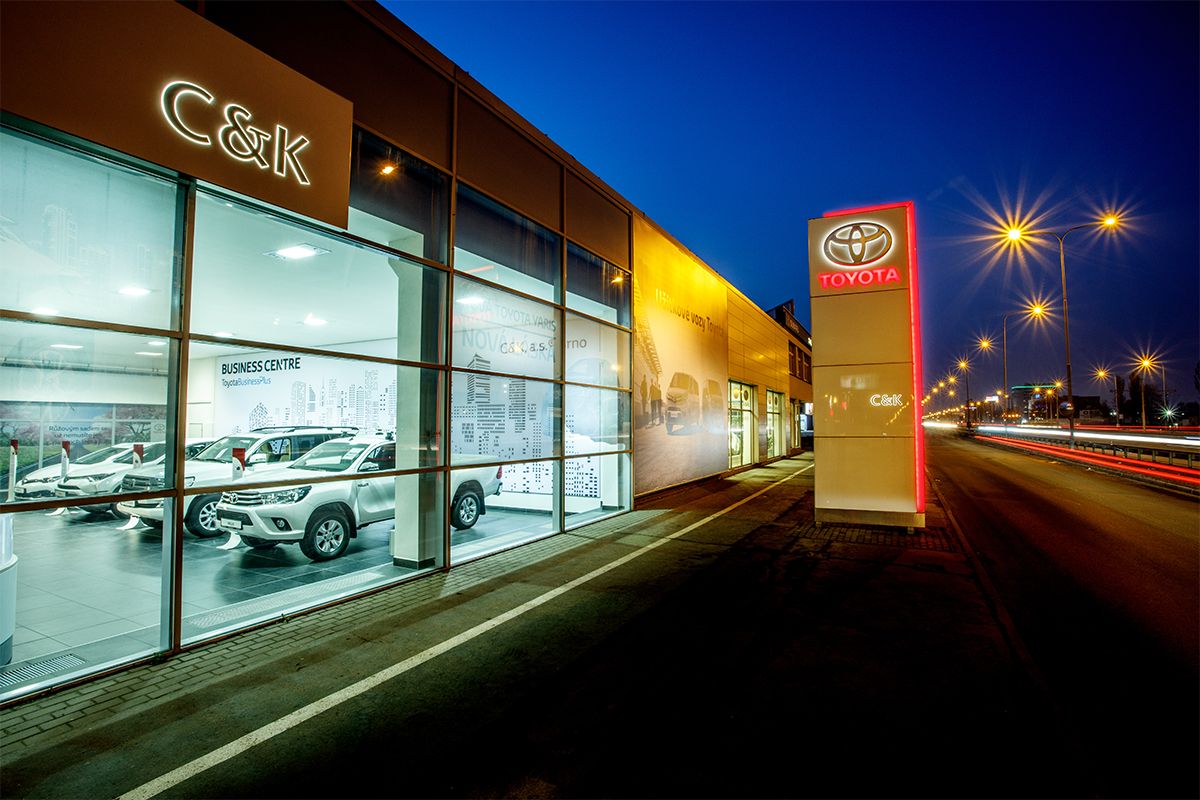 Toyota Brno - C&K člen skupiny AUTO UH a.s. (Brno, Přízřenice) • Firmy.cz