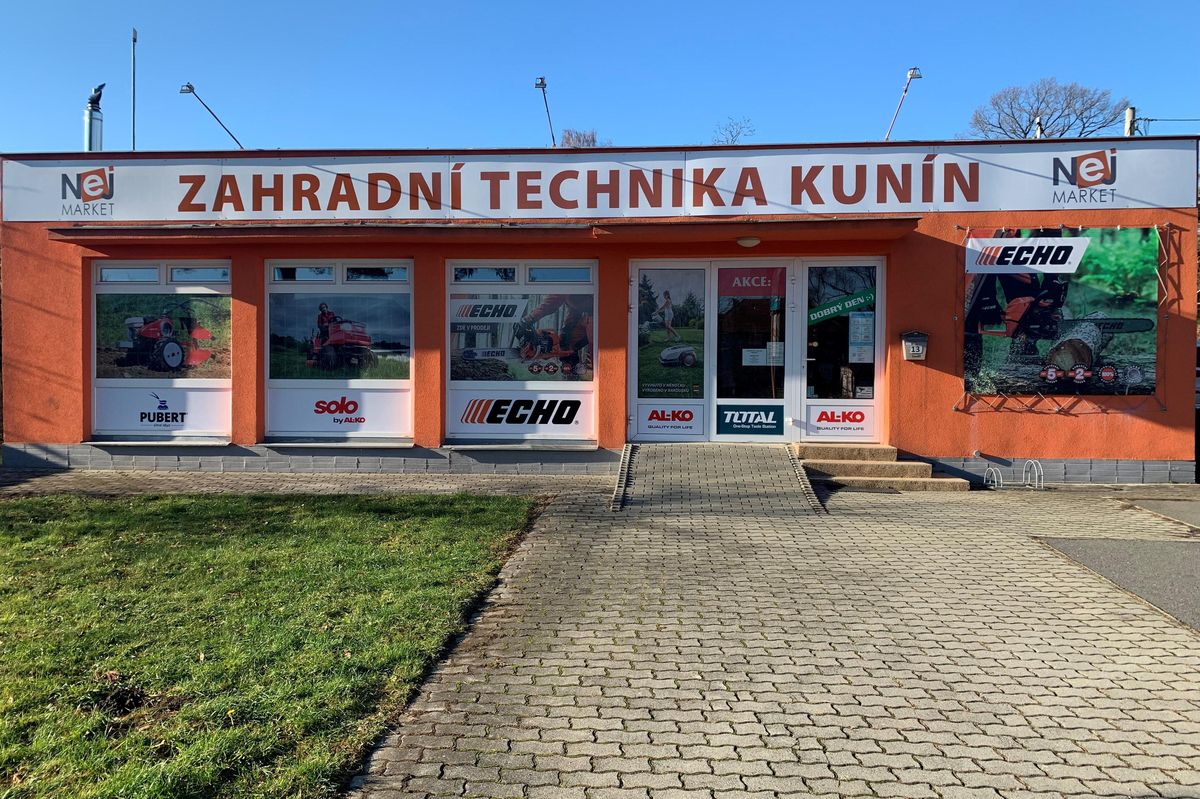 Zahradní technika NEJMARKET Kunín (Kunín) • Firmy.cz