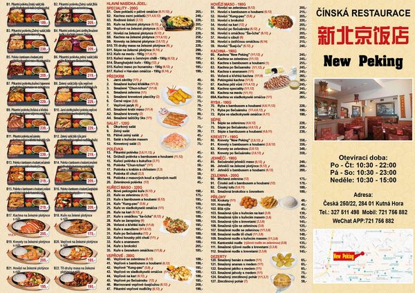 New Peking Kutna Hora Vnit ni M sto Firmy.cz