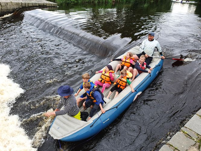 Rafting na Otavě - půjčení raftu pro 6 osob Sušice Půjčovna lodí a ...