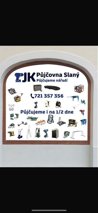 JK půjčovna nářadí (Slaný) • Firmy.cz