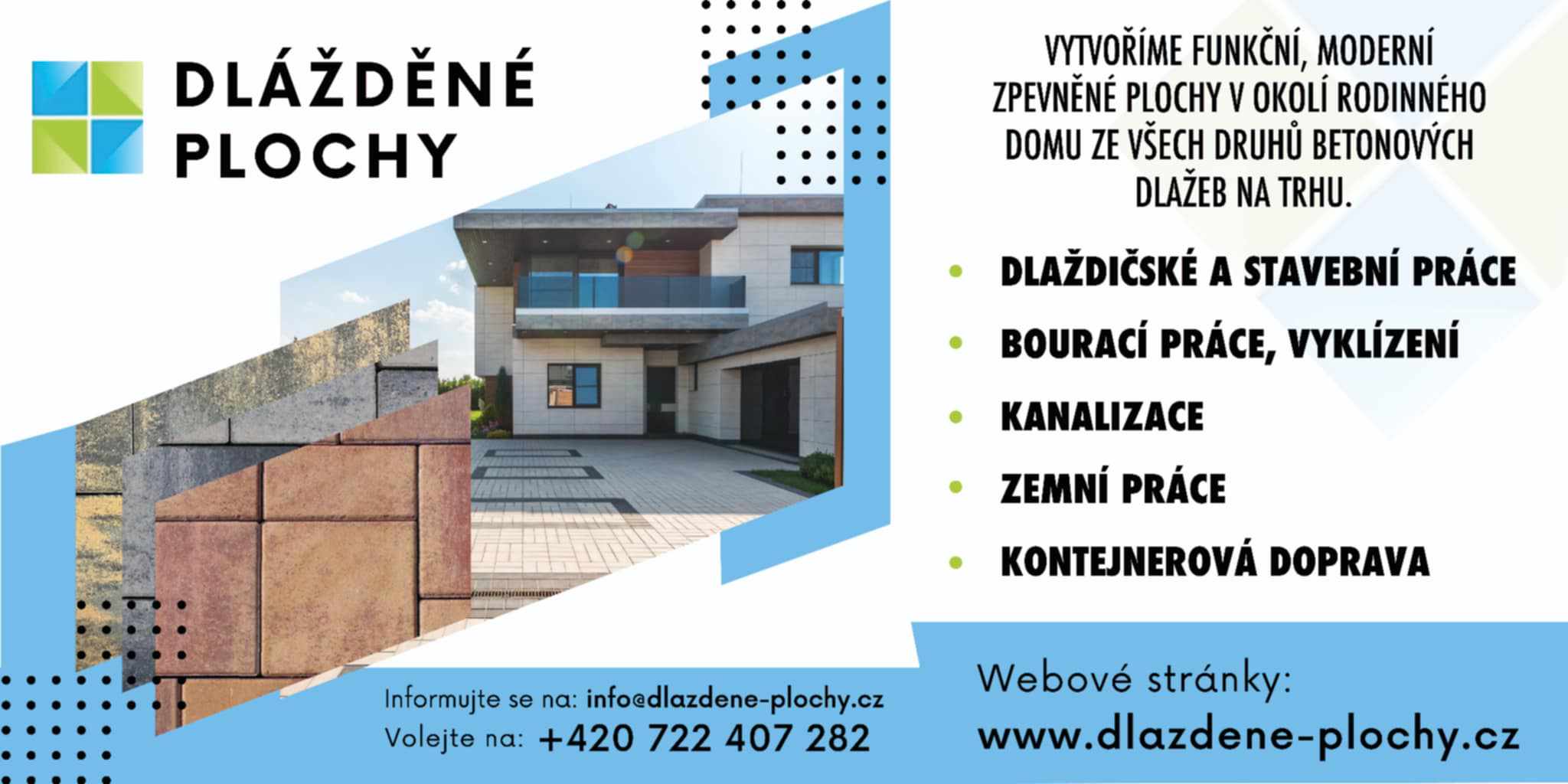 DLÁŽDĚNÉ PLOCHY - David Mucha (Choceň) • Firmy.cz