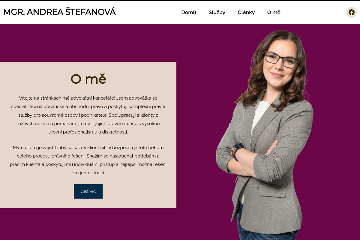 Mgr. Andrea Štefanová, advokátka (Šenov u Nového Jičína) • Firmy.cz